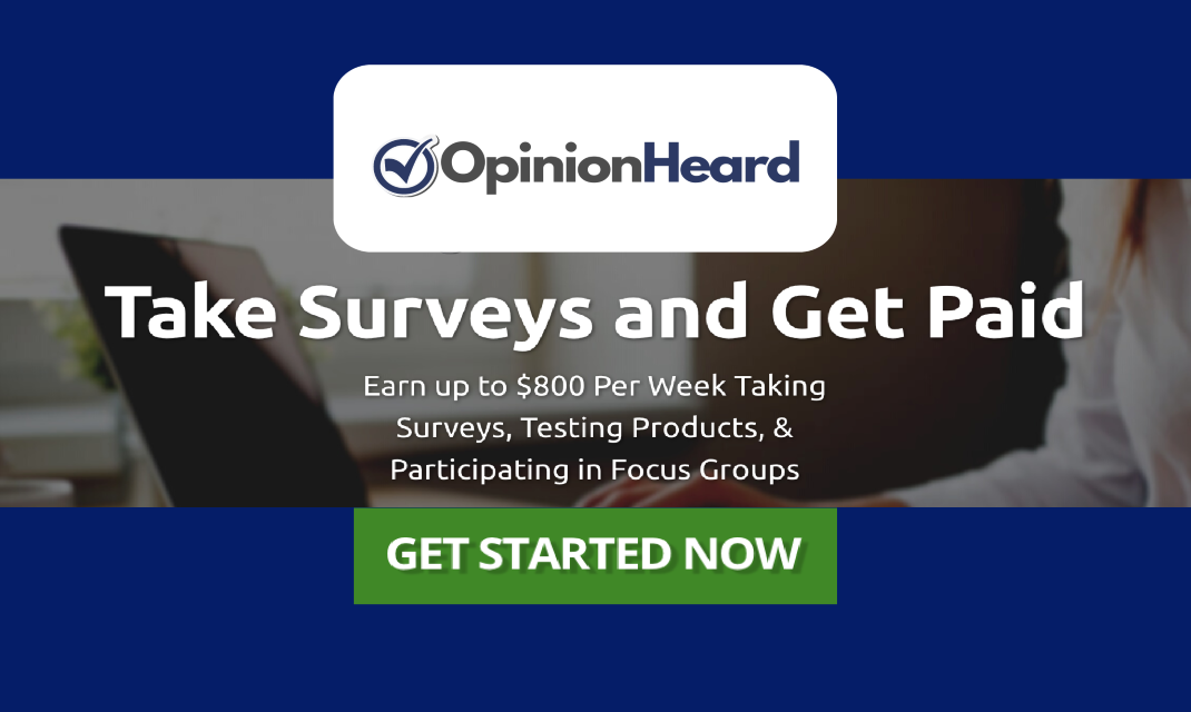 Sign Up for the Best Survey Panels with Opinion Heard | Opinion City