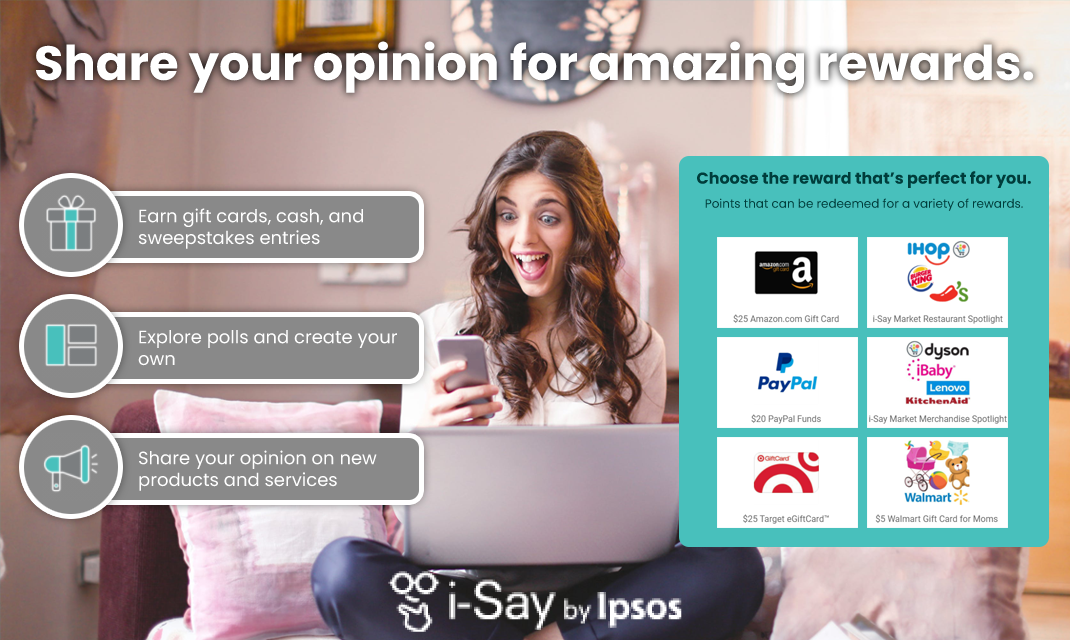 Share Your Input on the Freshest Topics with Ipsos i-Say | Opinion City