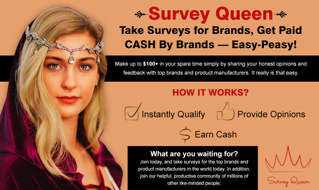 Start Feeling Like Royalty When You Share Your Opinions on Survey Queen ...